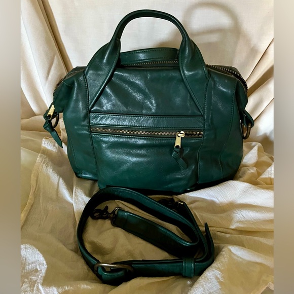 Satchel | Bags | Satchel Savannah Ga Leather Backpack Tote Green ...